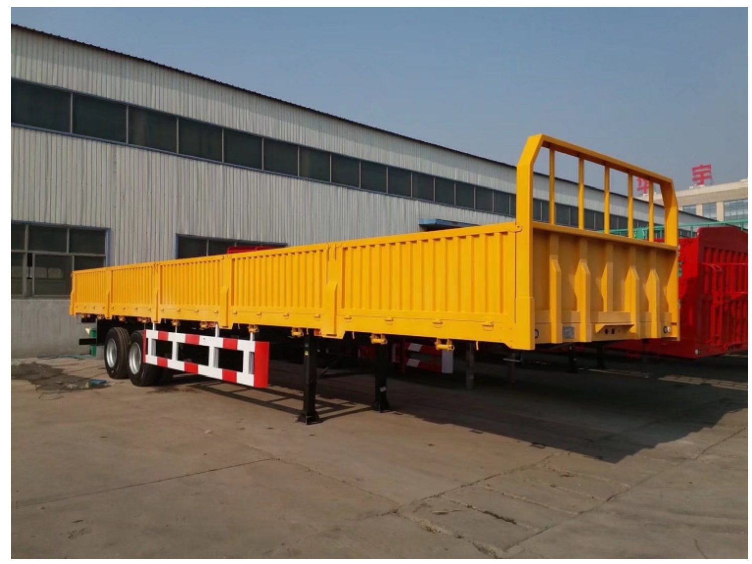 New 2 Axle 20ft Side Wall Semi Trailer - Tourfine the Best Trucks and ...