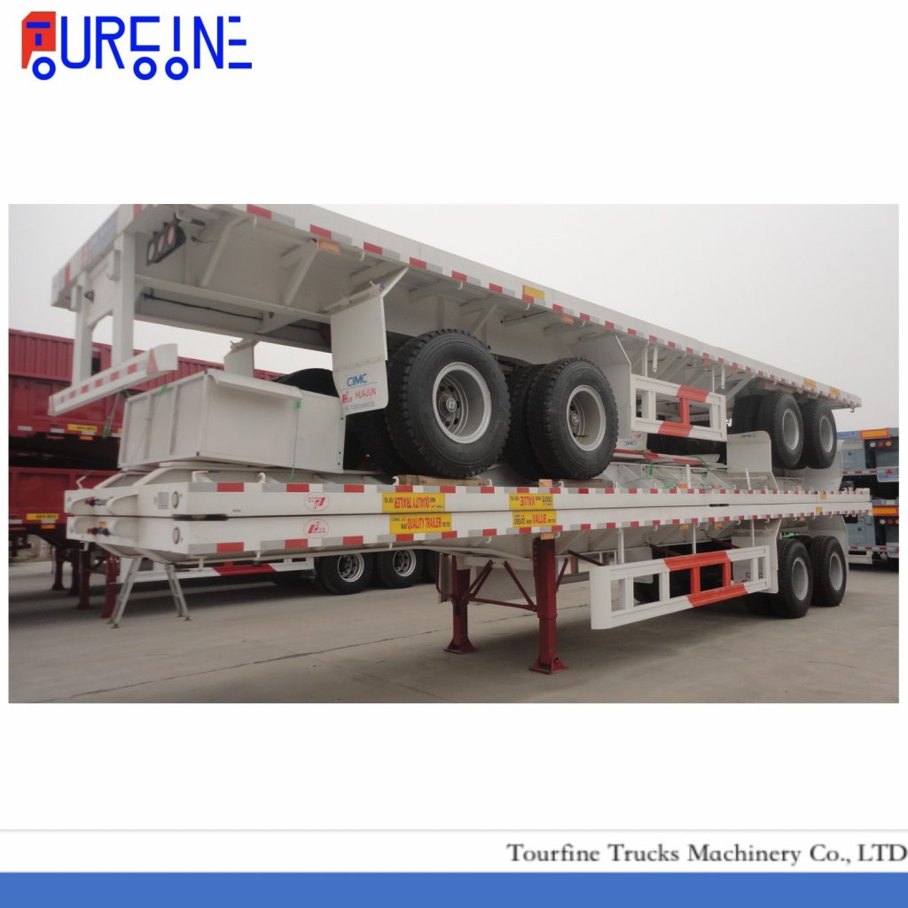 2022 Skeleton 40t 20ft 40ft Container Semi trailer for sale - Tourfine ...