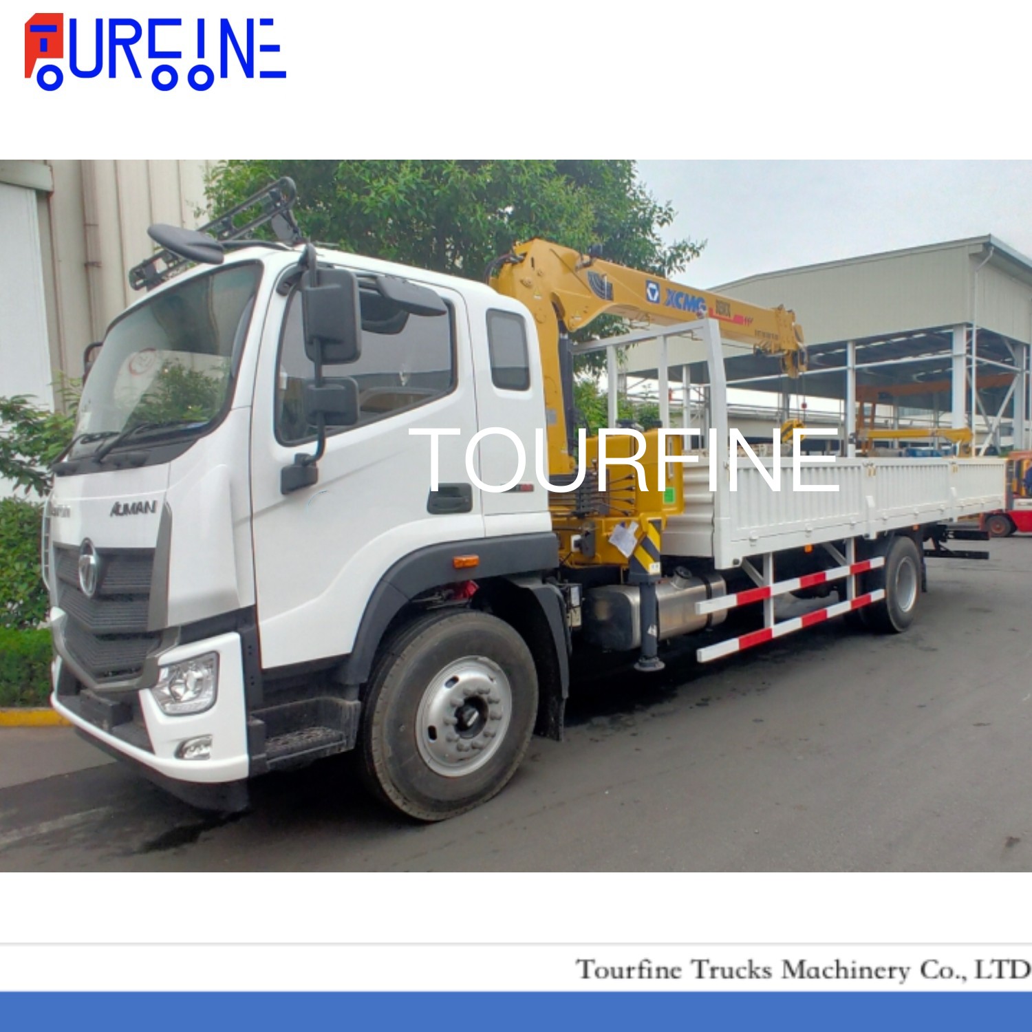 Foton Cargo truck 4t 5t 6t Truck Mount Crane - Tourfine the Best Trucks ...