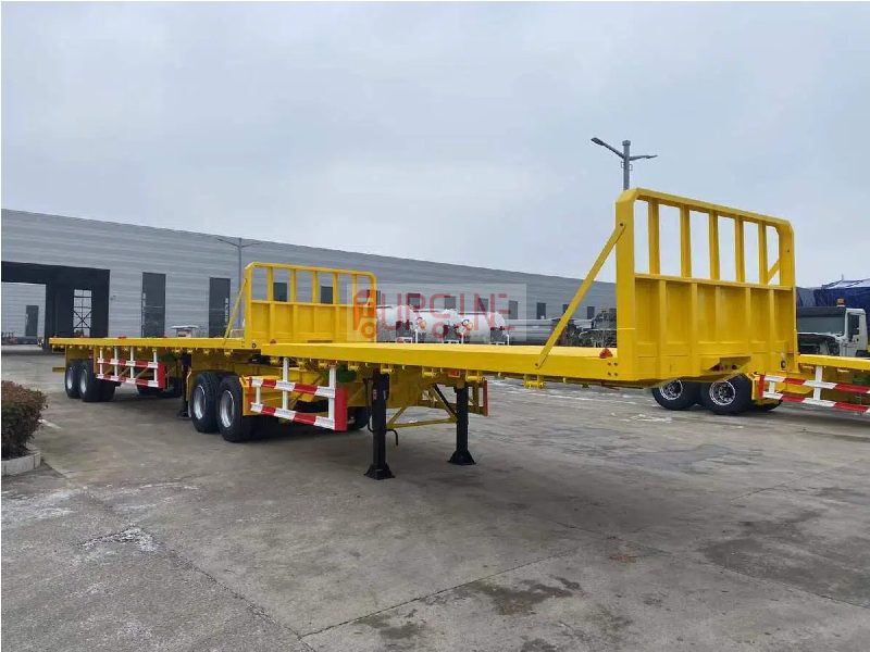 Superlink Semi Trailer Flatbed 40FT Container Truck Trailer - Tourfine ...